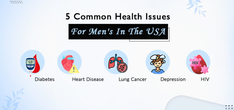 5 Common Health Issues For Men in the USA